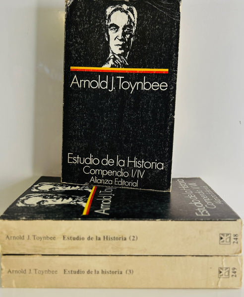 ESTUDIO DE LA HISTORIA (3 TOMOS).. | Arnold Joseph Toynbee – Librería Pocho